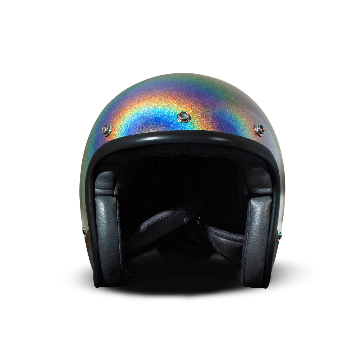 Casco Jet Dmd Retro Raimbow – Irons Cafe Racer